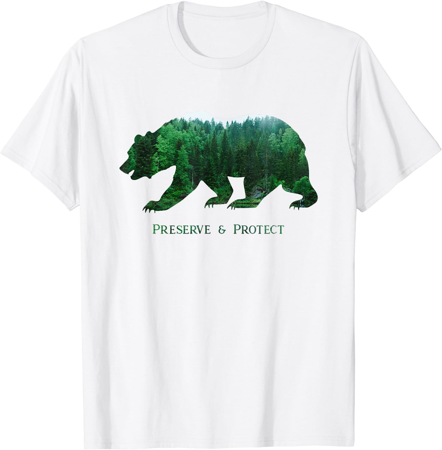 Preserve & Protect Vintage National Park Bear Wildlife T-Shirt ...