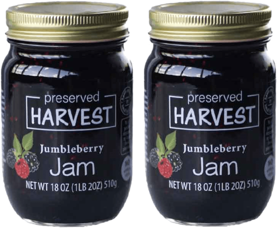 Preserved Harvest Jumbleberry Triple Berry Jam, 18 oz Jars, 2-Pack ...