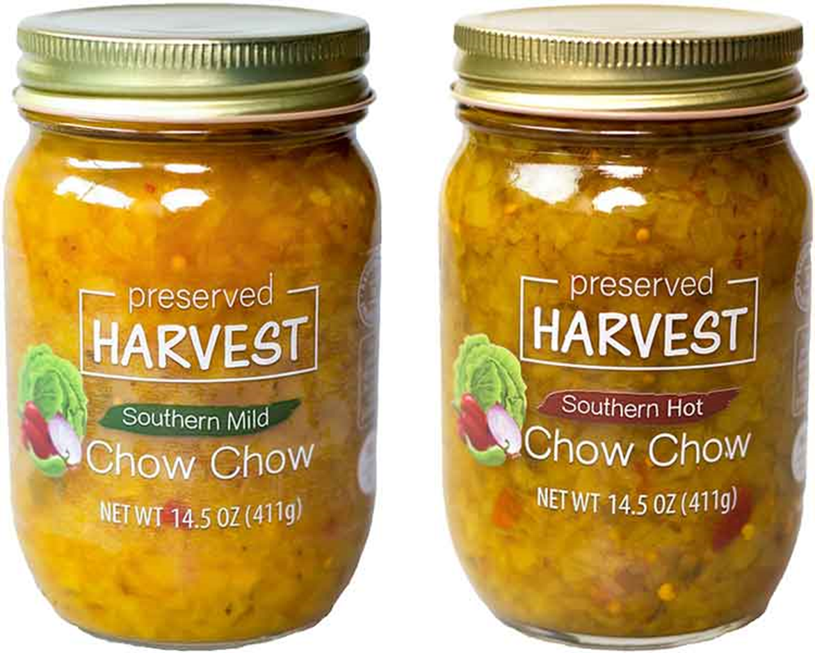 Preserved Harvest Mild & Hot Southern-Style Chow Chow, 14.5 oz. Jars ...