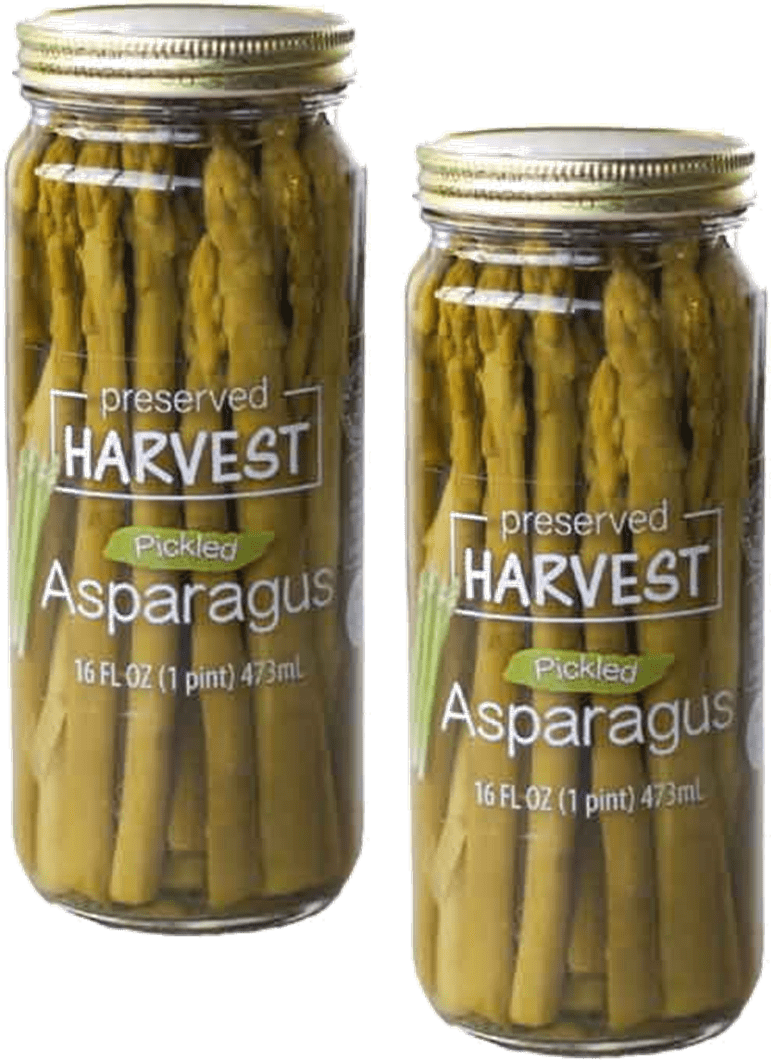 Preserved Harvest Mild Pickled Asparagus, 16 fl. oz. Jars, 2-Pack ...