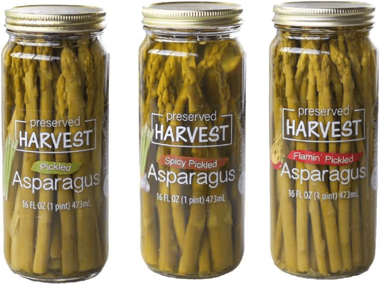 Preserved Harvest Mild, Spicy & Flamin' Pickled Asparagus, 16 fl. oz ...