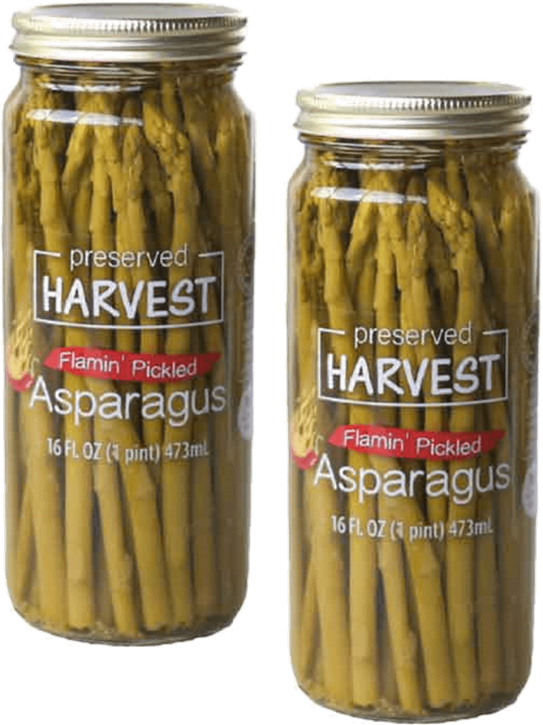 Preserved Harvest Zesty Flamin' Asparagus, 16 fl. oz. Jars, 2-Pack ...