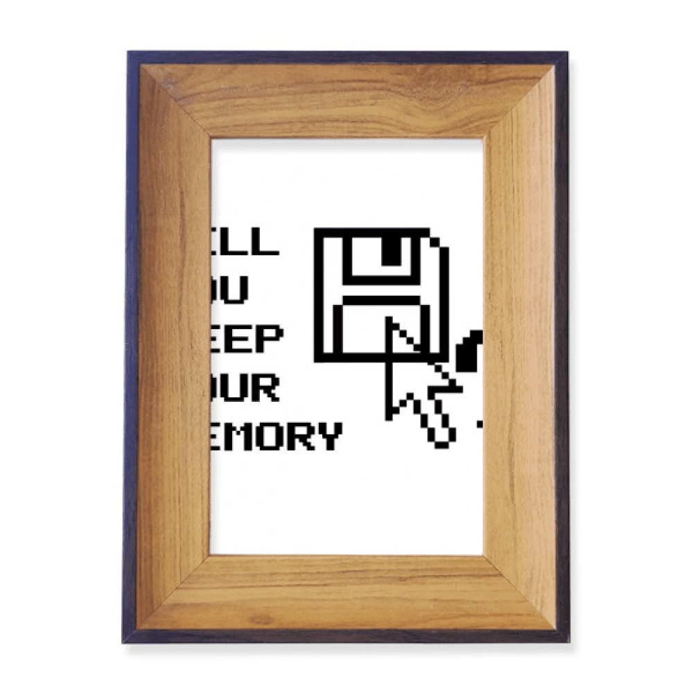 Preserving Memories Proverb Words Photo Frame Exhibition Display Art ...