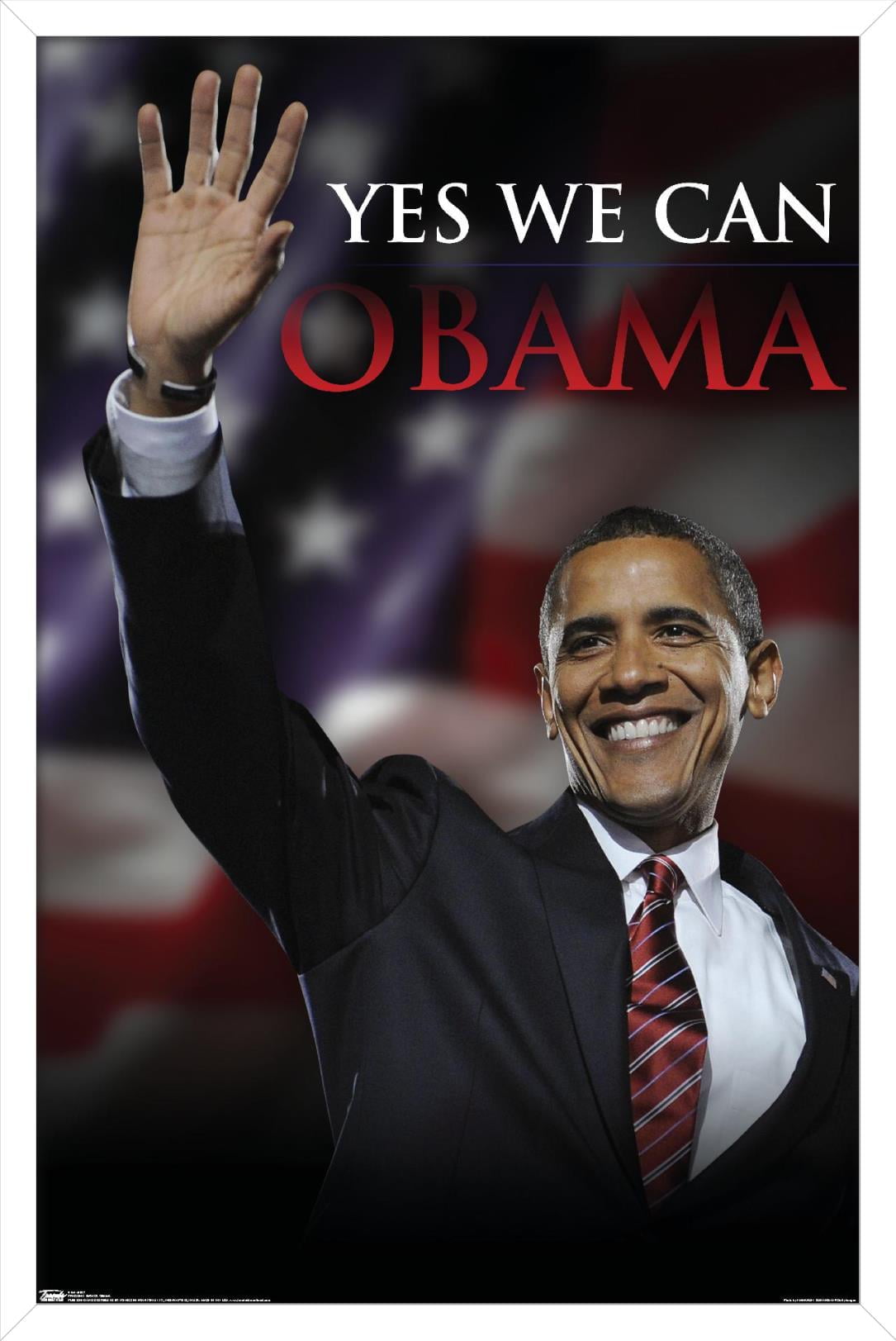 President Barack Obama Wall Poster, 14.725" x 22.375" Framed - Walmart.com