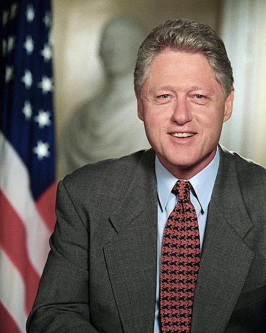 President Bill Clinton White House Portrait - 12x18 Inch Laminated ...