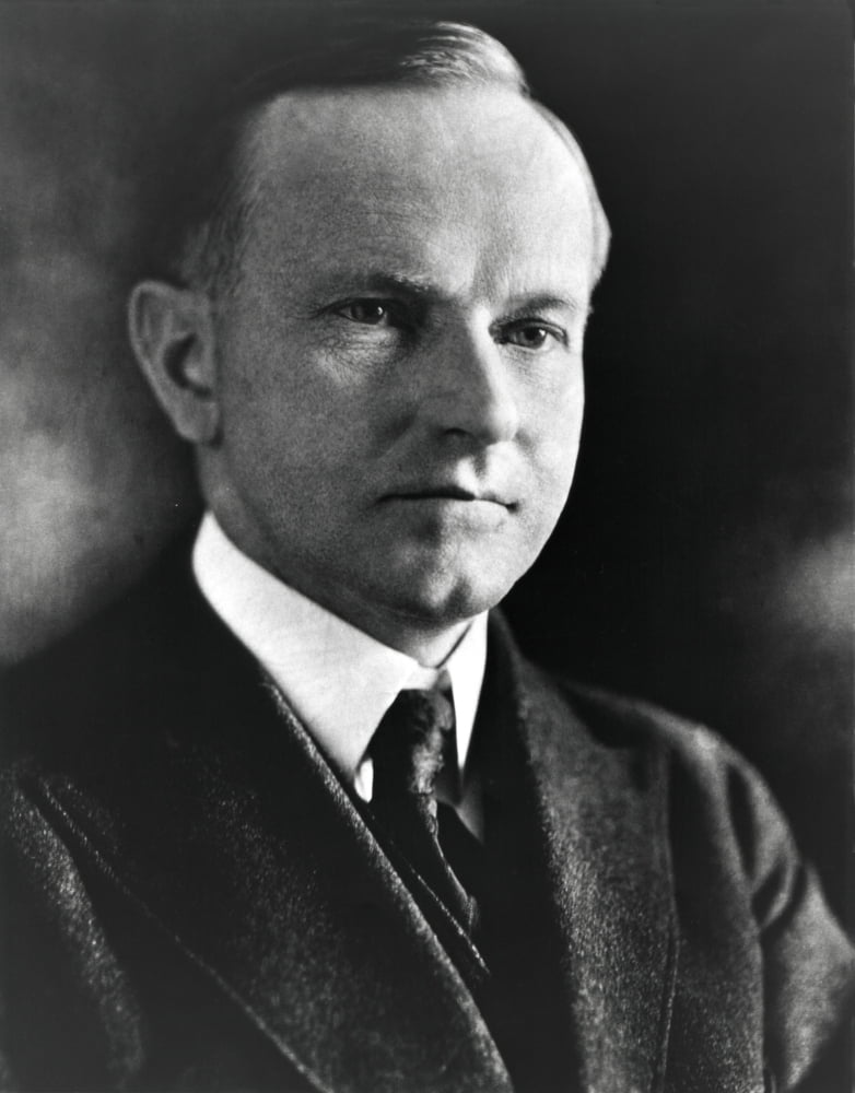 President Calvin Coolidge. Ca. 1923-1928. From 1907 To 1920 History (24 ...