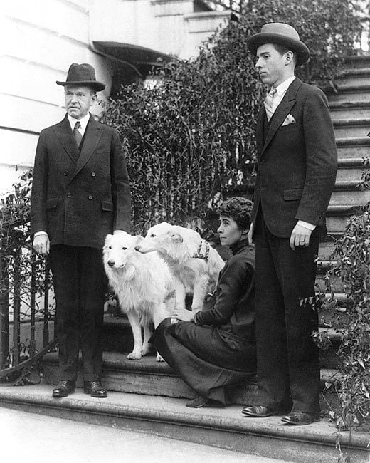President Calvin Coolidge & Family Portrait - 24x36 Inch Glossy ...
