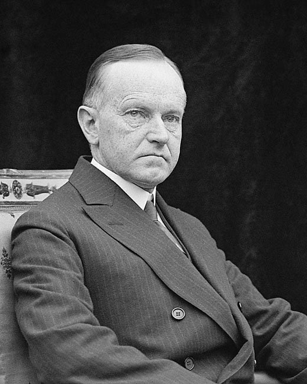 President Calvin Coolidge Portrait 1924 - Style A - 20x30 Inch ...