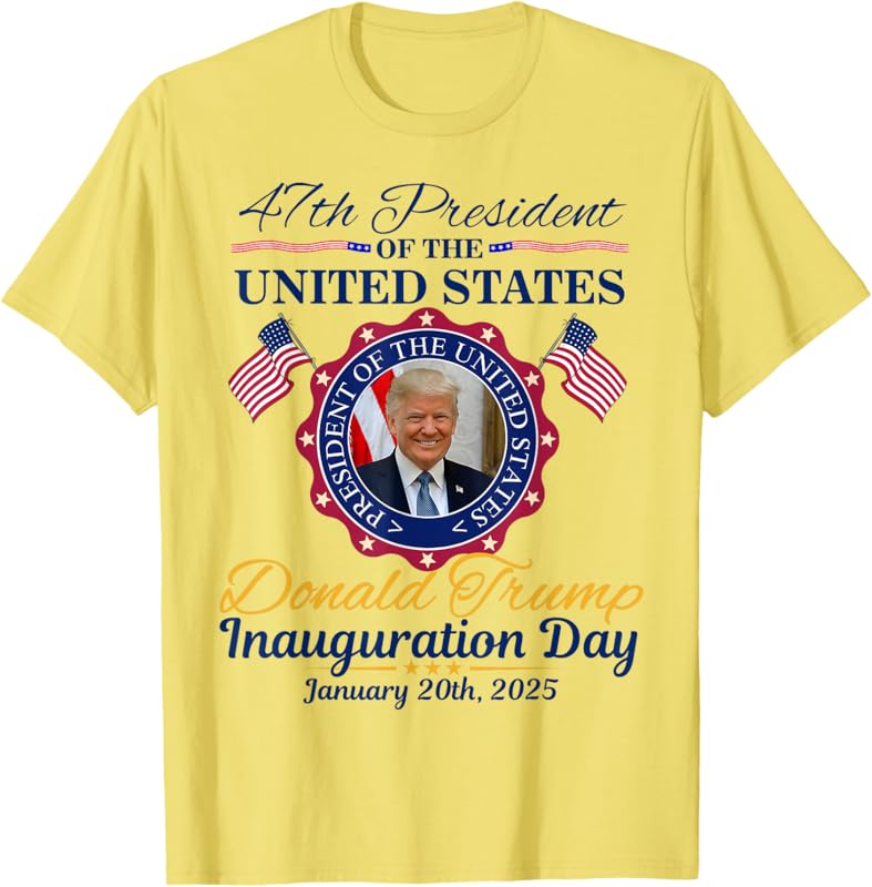 President Don-ald Inauguration Day 2025 Memorabilia T-Shirt - Walmart.com