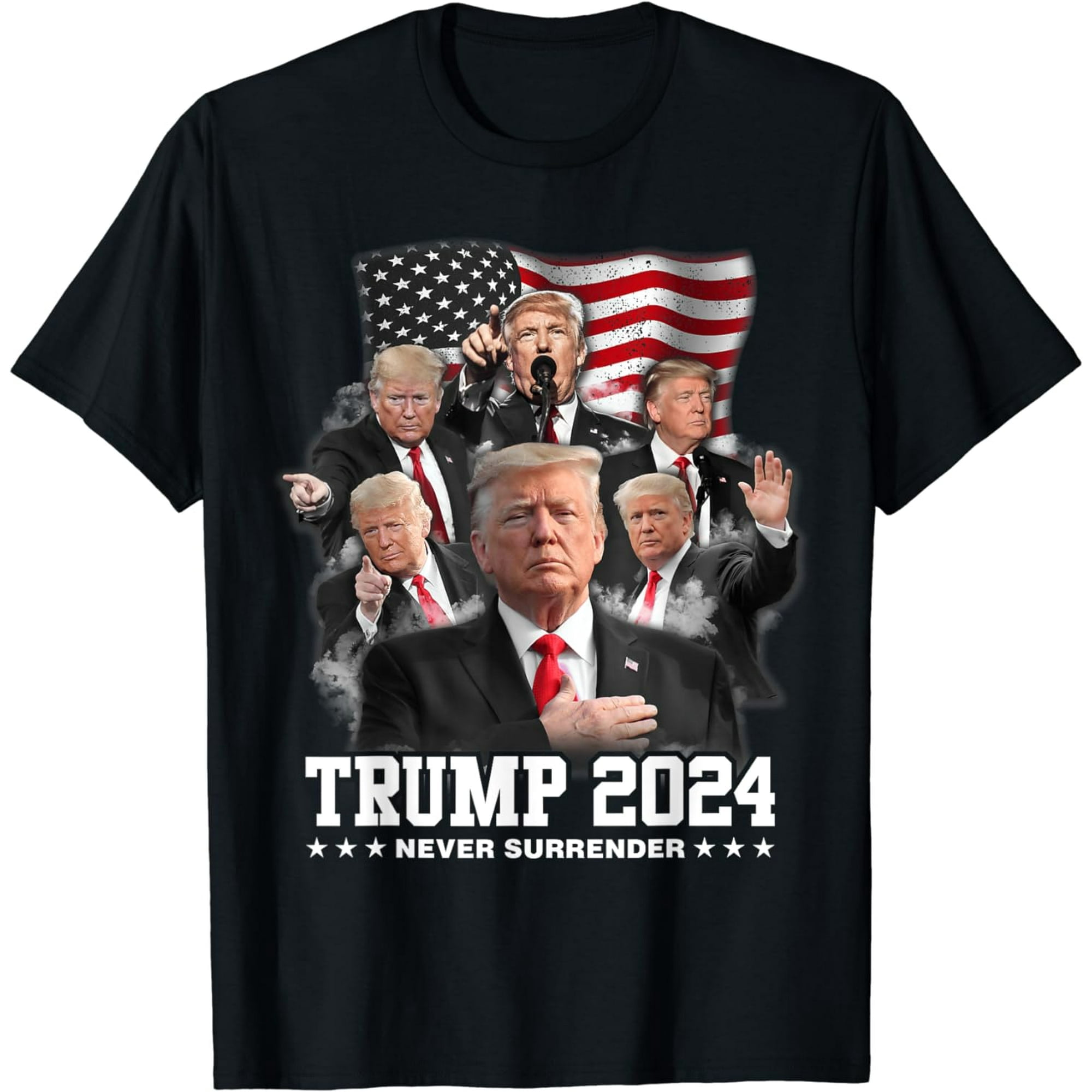 President Donald J Trump 2024 pure cotton T-Shirt - Walmart.com