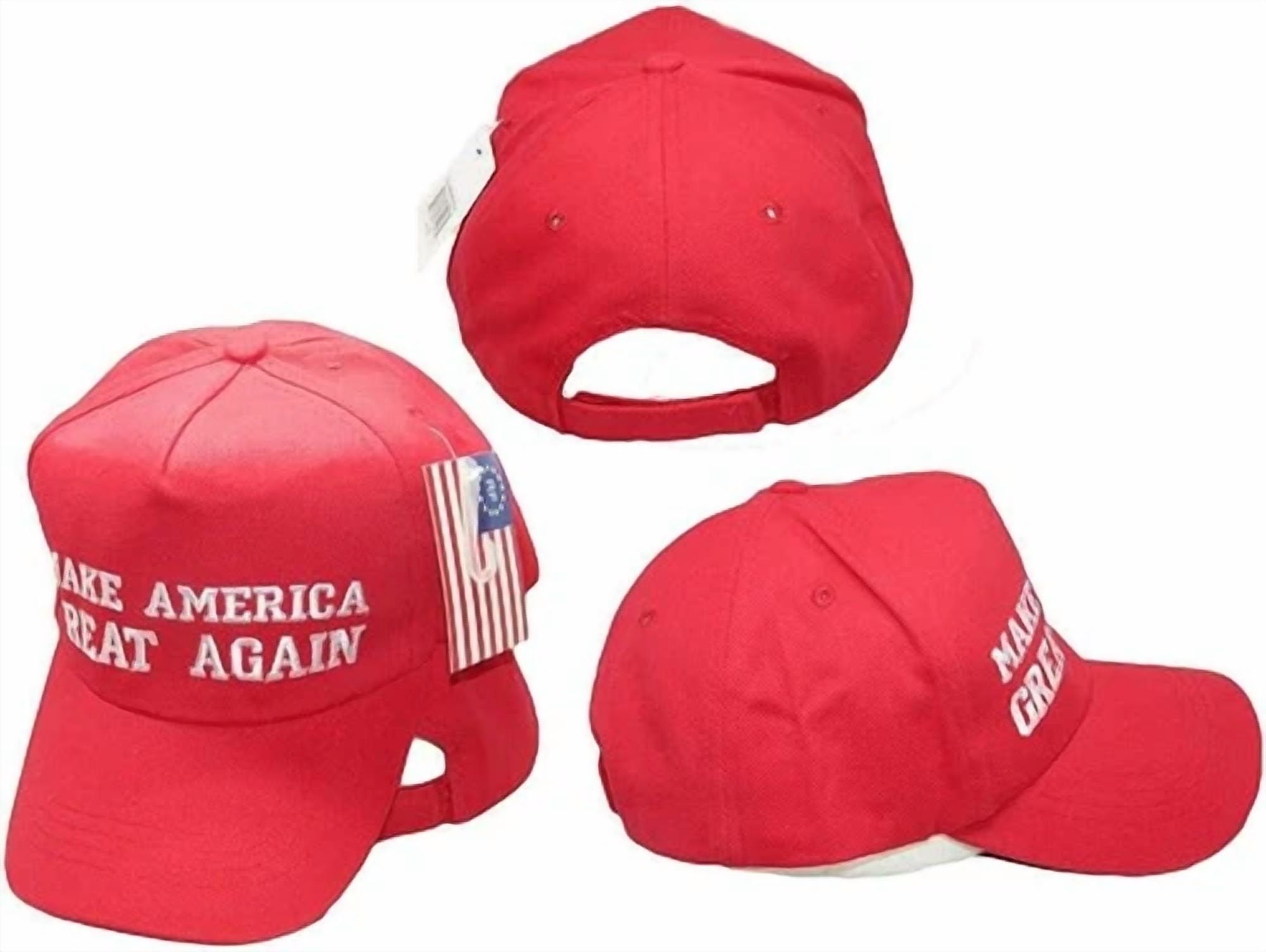 President Donald Trump 2024 Hat Cap Make America Great Again Maga Red ...