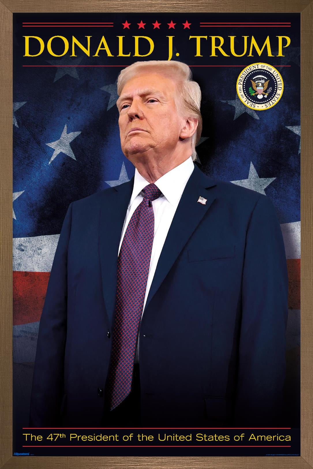 President Donald Trump - 47th President Wall Poster, 14.725" x 22.375 ...
