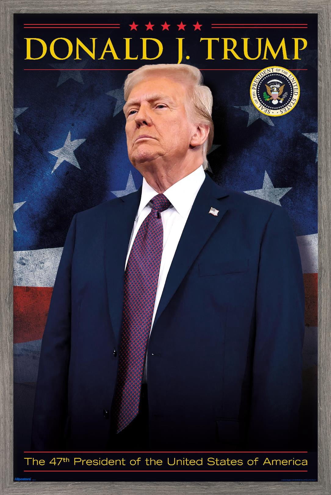 President Donald Trump - 47th President Wall Poster, 14.725" x 22.375 ...