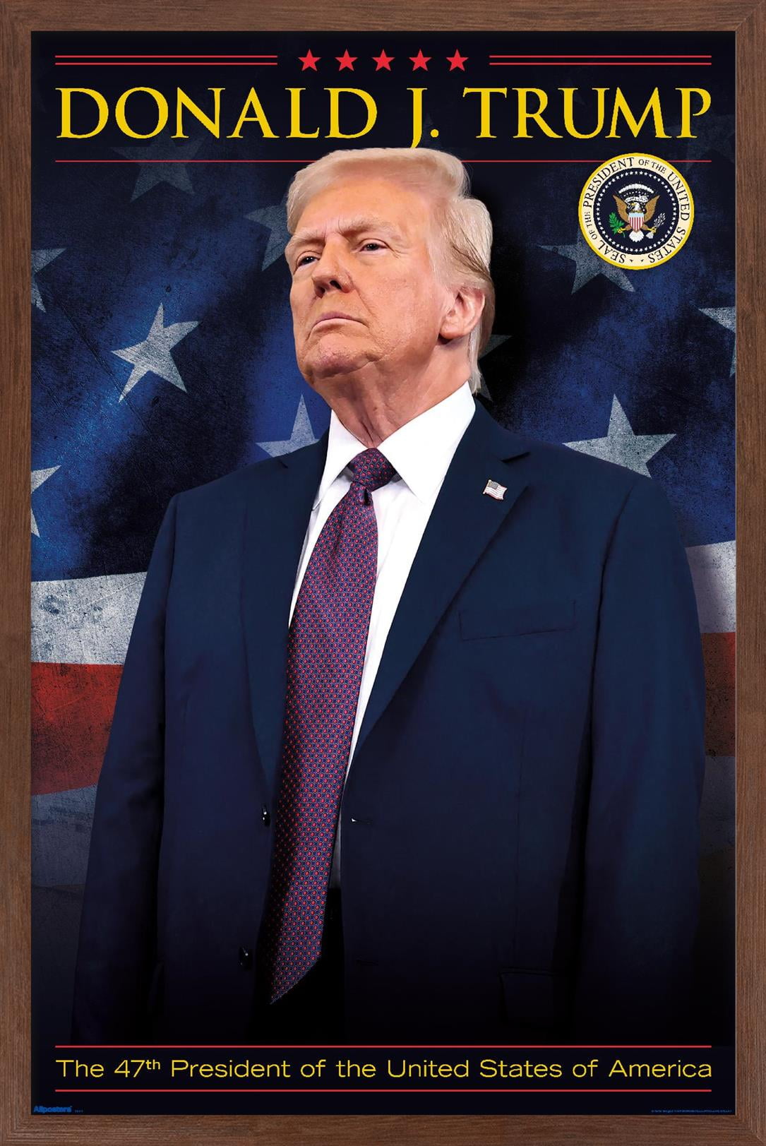 President Donald Trump - 47th President Wall Poster, 22.375" x 34 ...