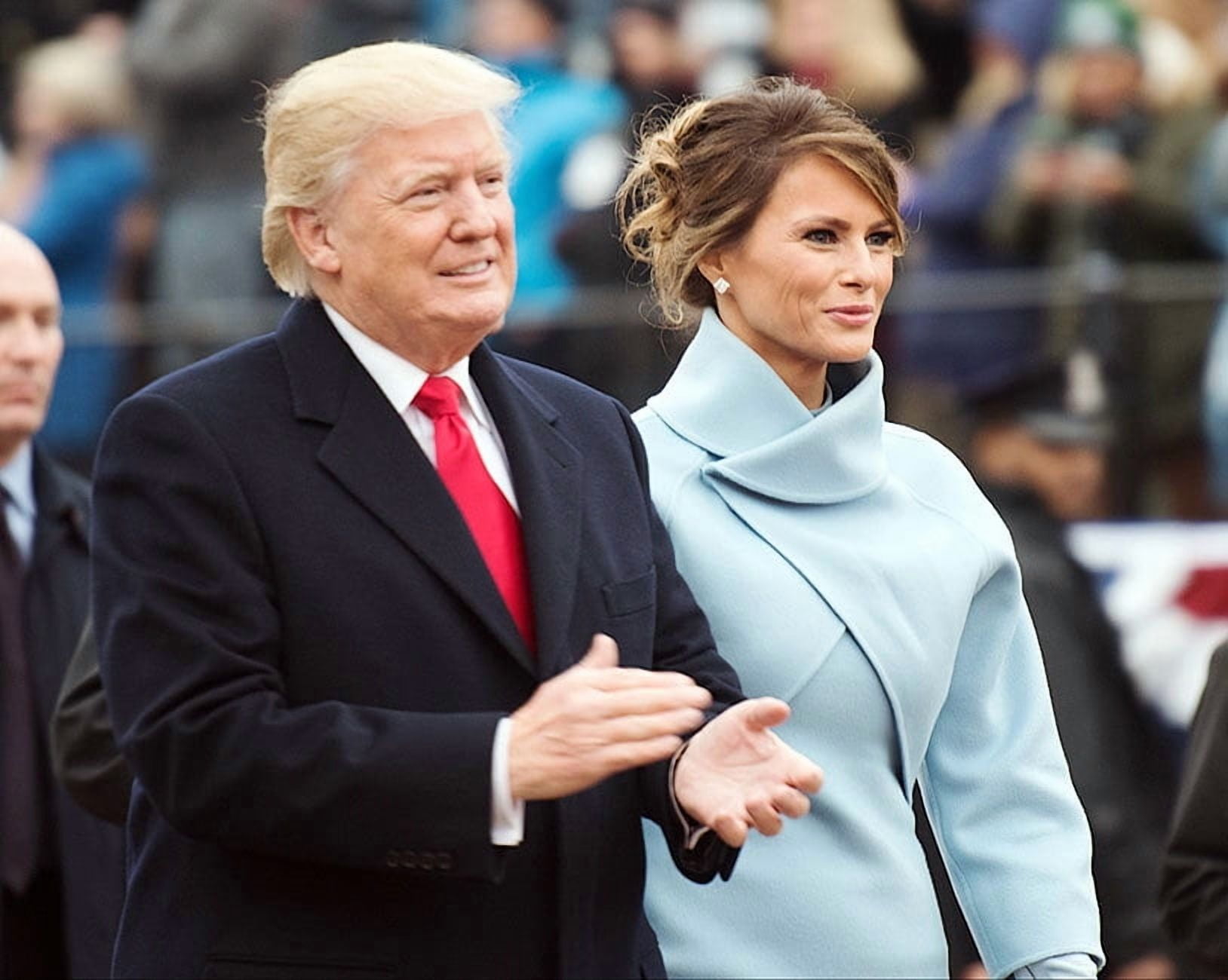 President Donald Trump Inaugural Parade - 12x18 Inch Laminated Poster ...