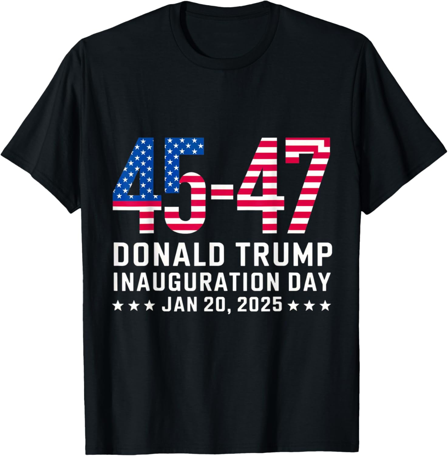 President Donald Trump Inauguration Day 2025 Memorabilia Fla T-Shirt ...