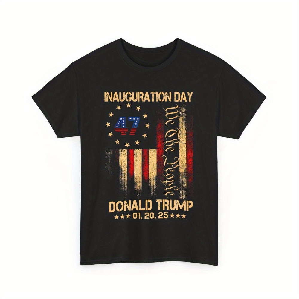 President Donald Trump Inauguration Day 2025 Memorabilia T-Shirt ...