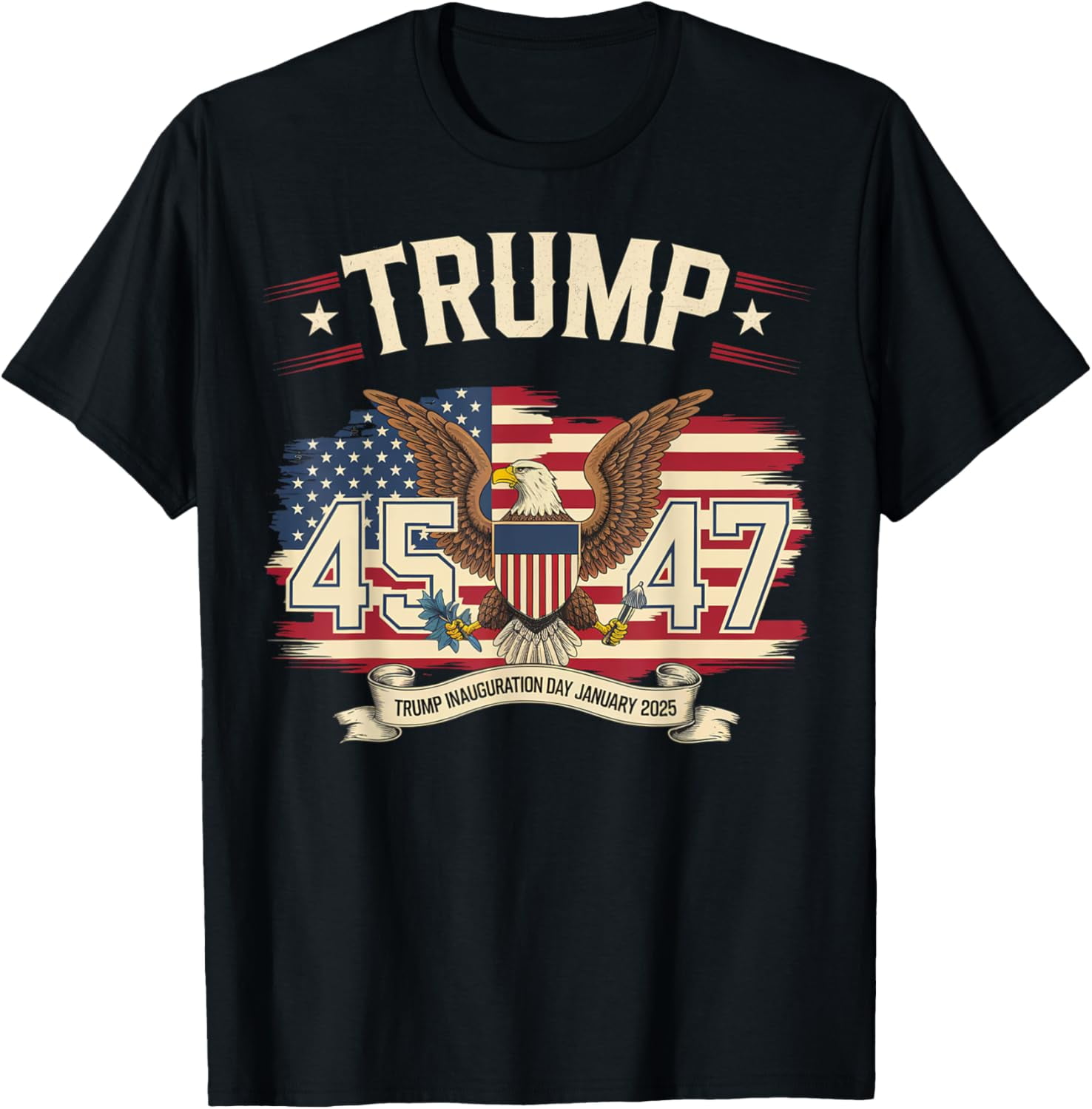 President Donald Trump Inauguration Day 2025 Memorabilia T-Shirt ...