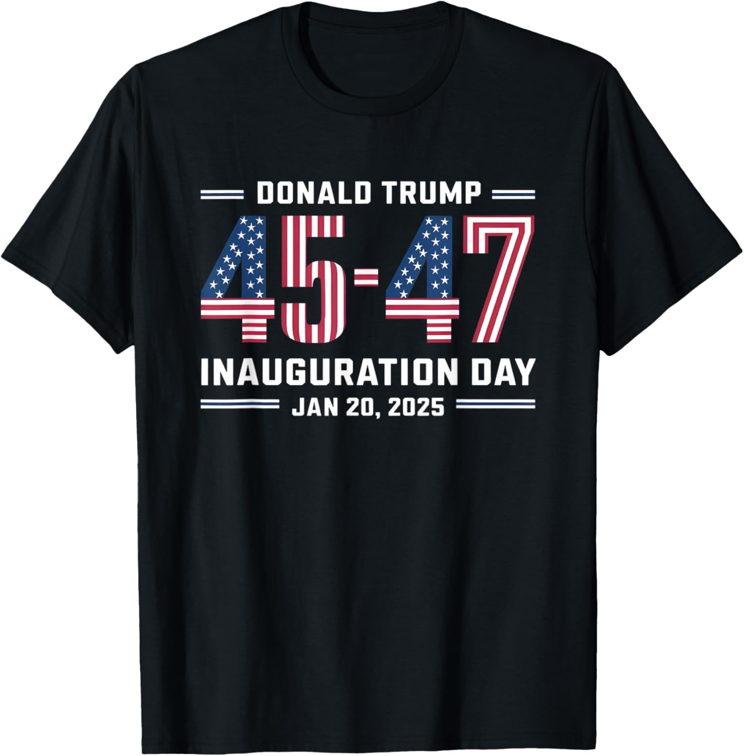 President Donald Trump Inauguration Day 2025 Memorabilia T-Shirt ...