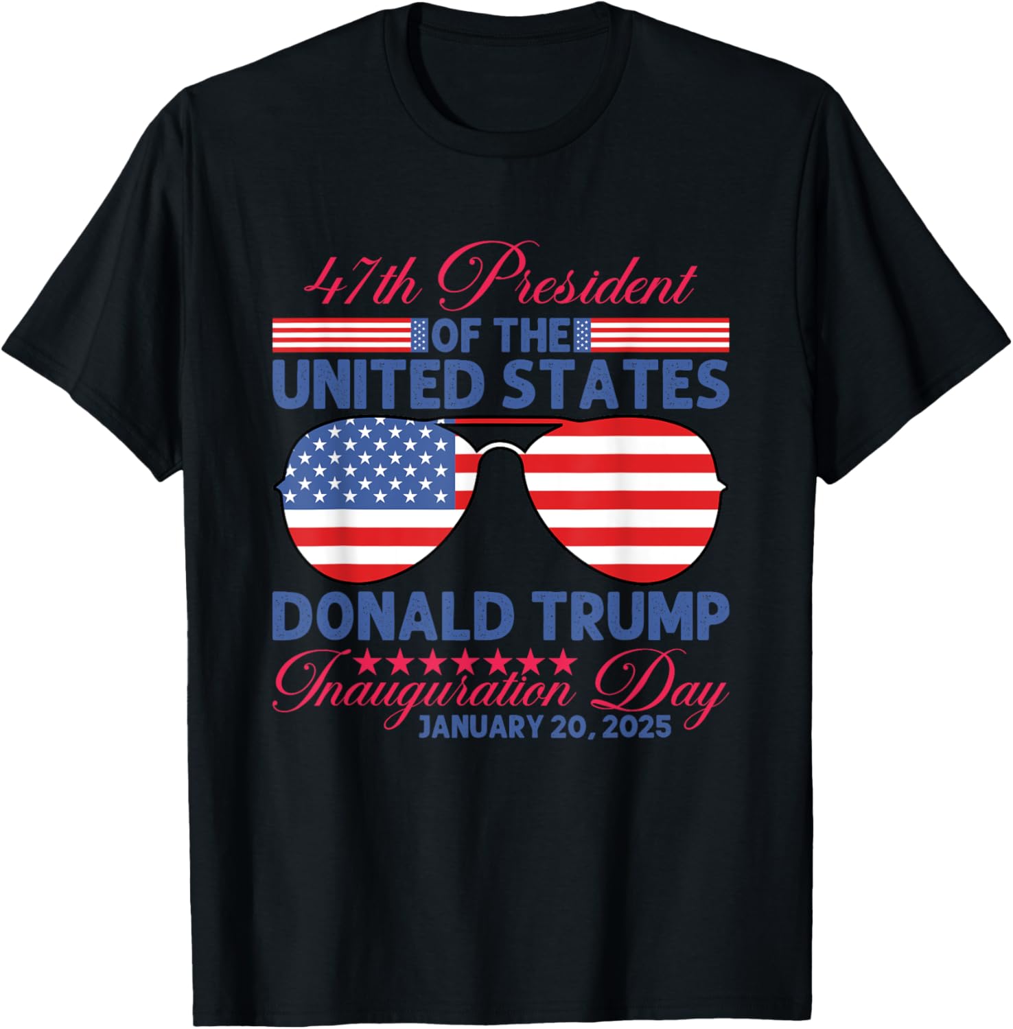 President Donald Trump Inauguration Day 2025 Memorabilia T-Shirt ...