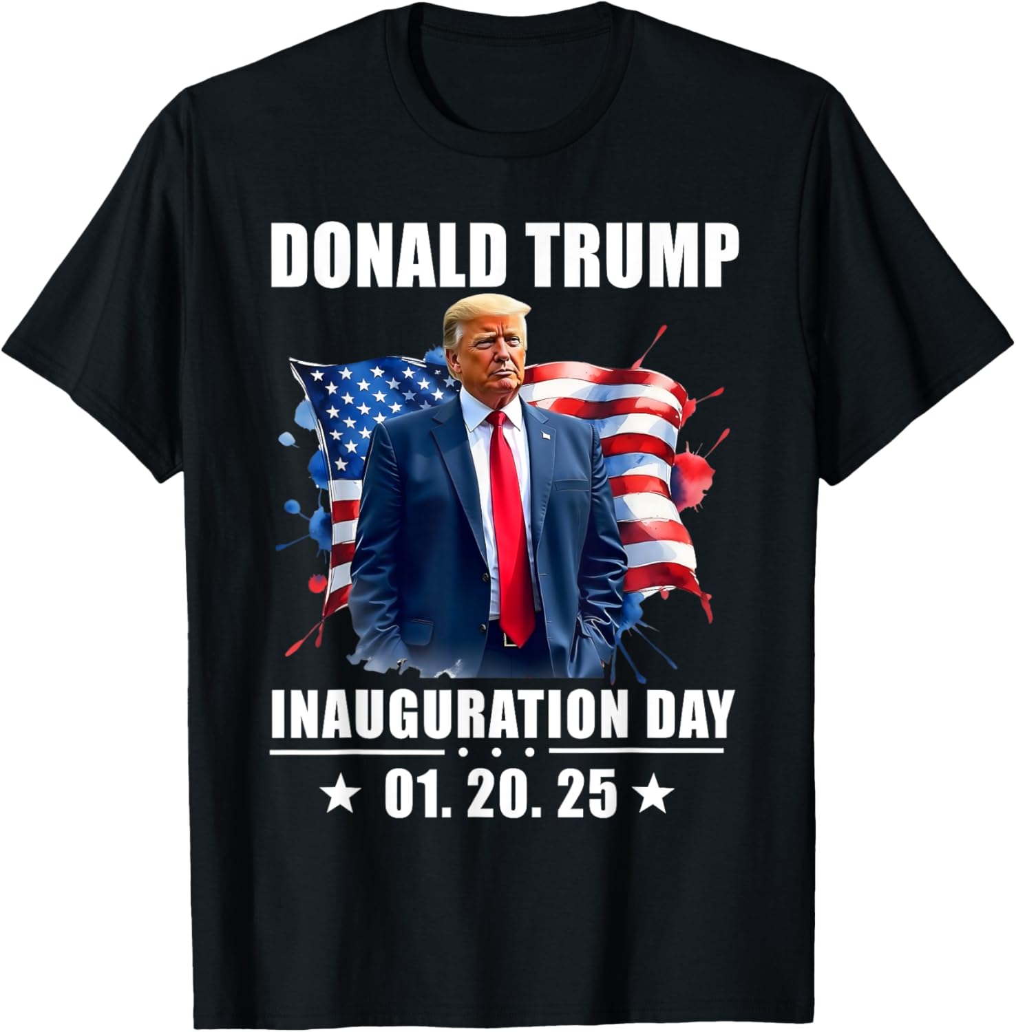 President Donald Trump Inauguration Day 2025 Memorabilia T-Shirt ...