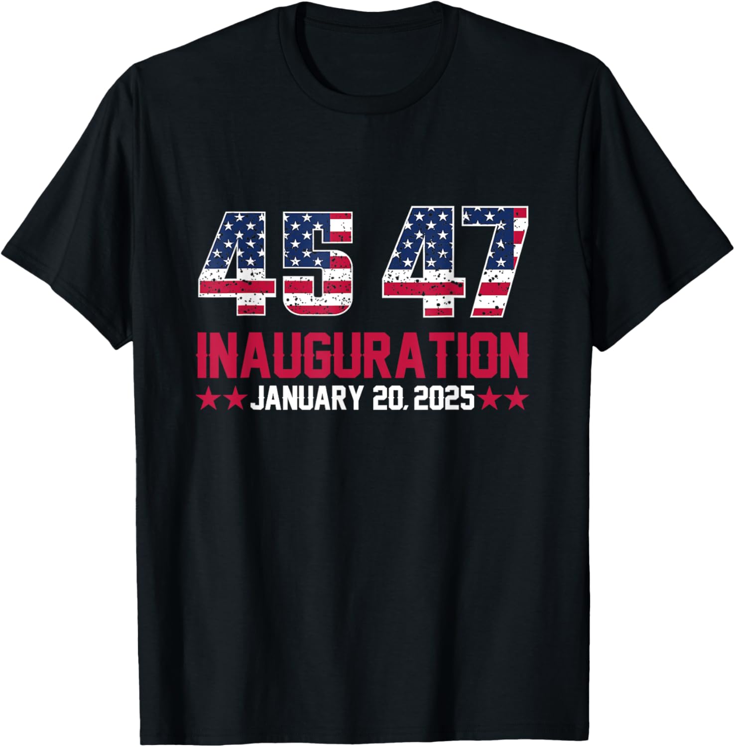 President Donald Trump Inauguration Day 2025 USA Flag T-Shirt - Walmart.com