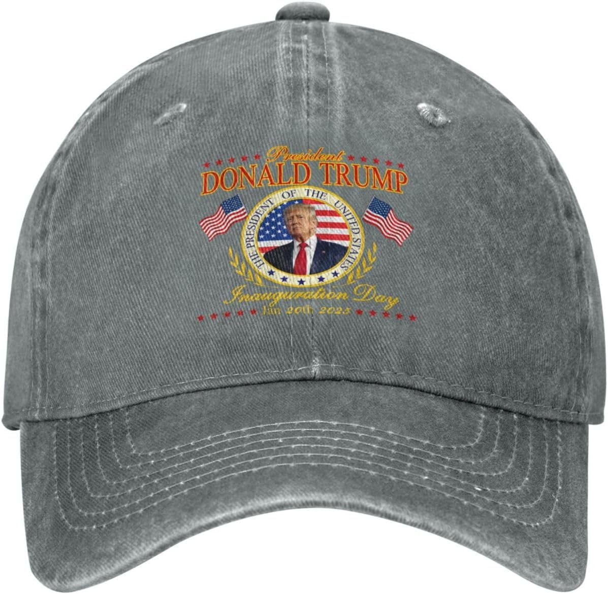 President Donald Trump Inauguration Day hat 2025 Denim Baseball Cap ...
