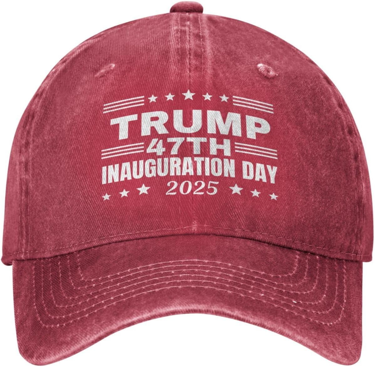 President Donald Trump Inauguration Day hat 2025 Denim Hat Baseball Cap ...