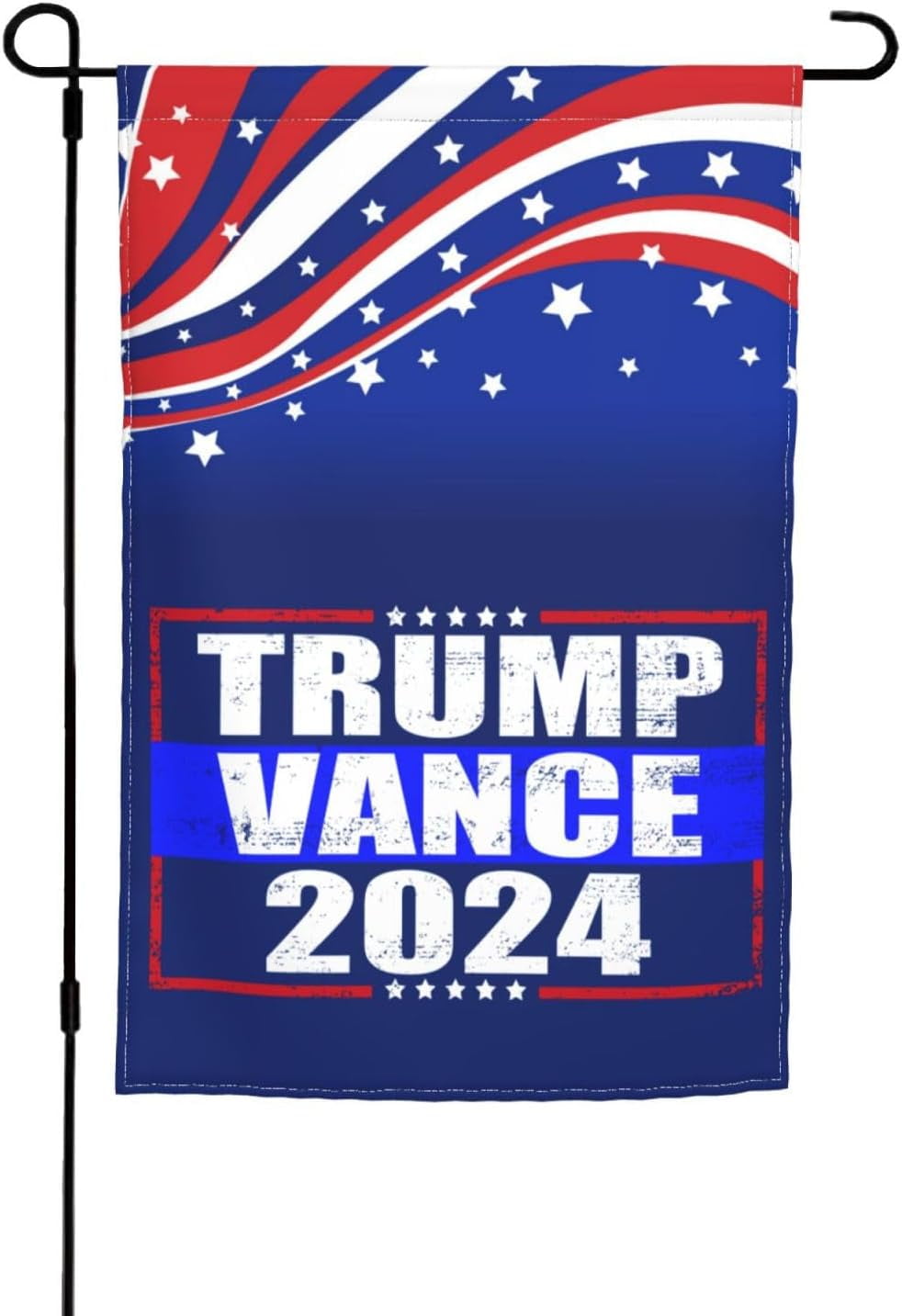 President Donald Trump J.D. Vance 2024 Flags 12x18 Double Sided Trump Vance 2024 Garden Flag for ...
