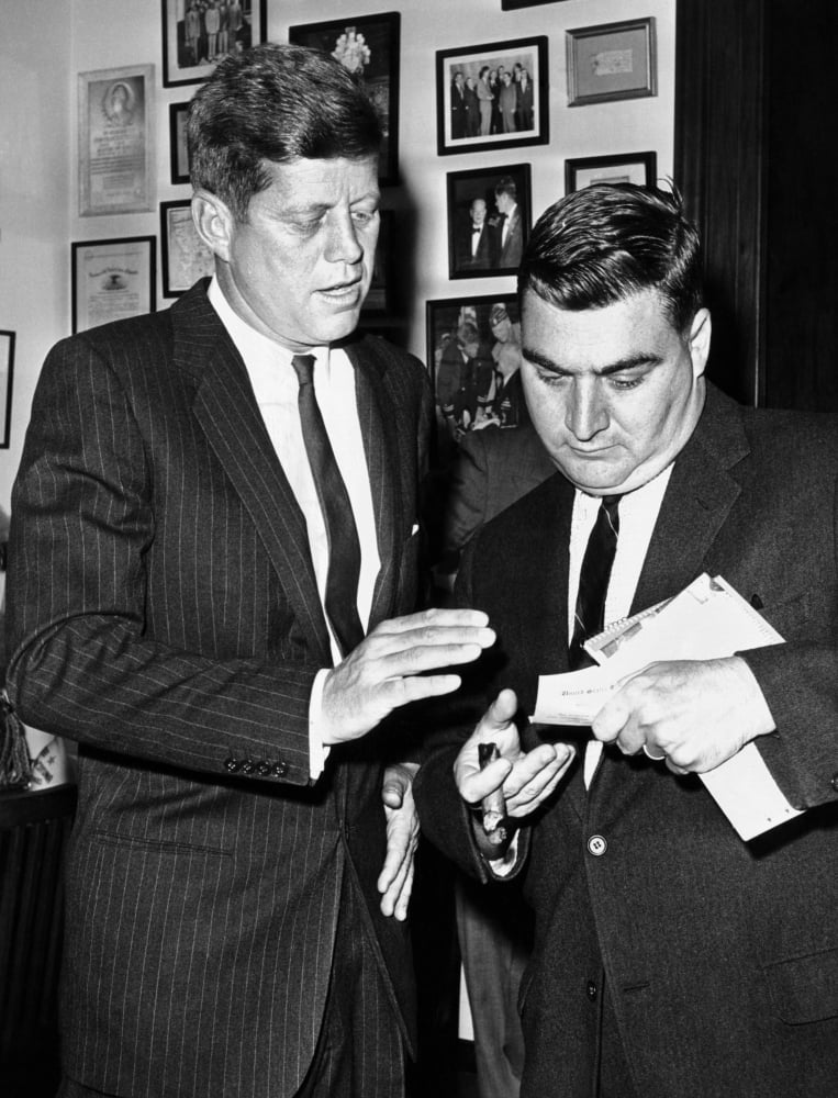 President-Elect John Kennedy Confers With Press Secretary Pierre ...