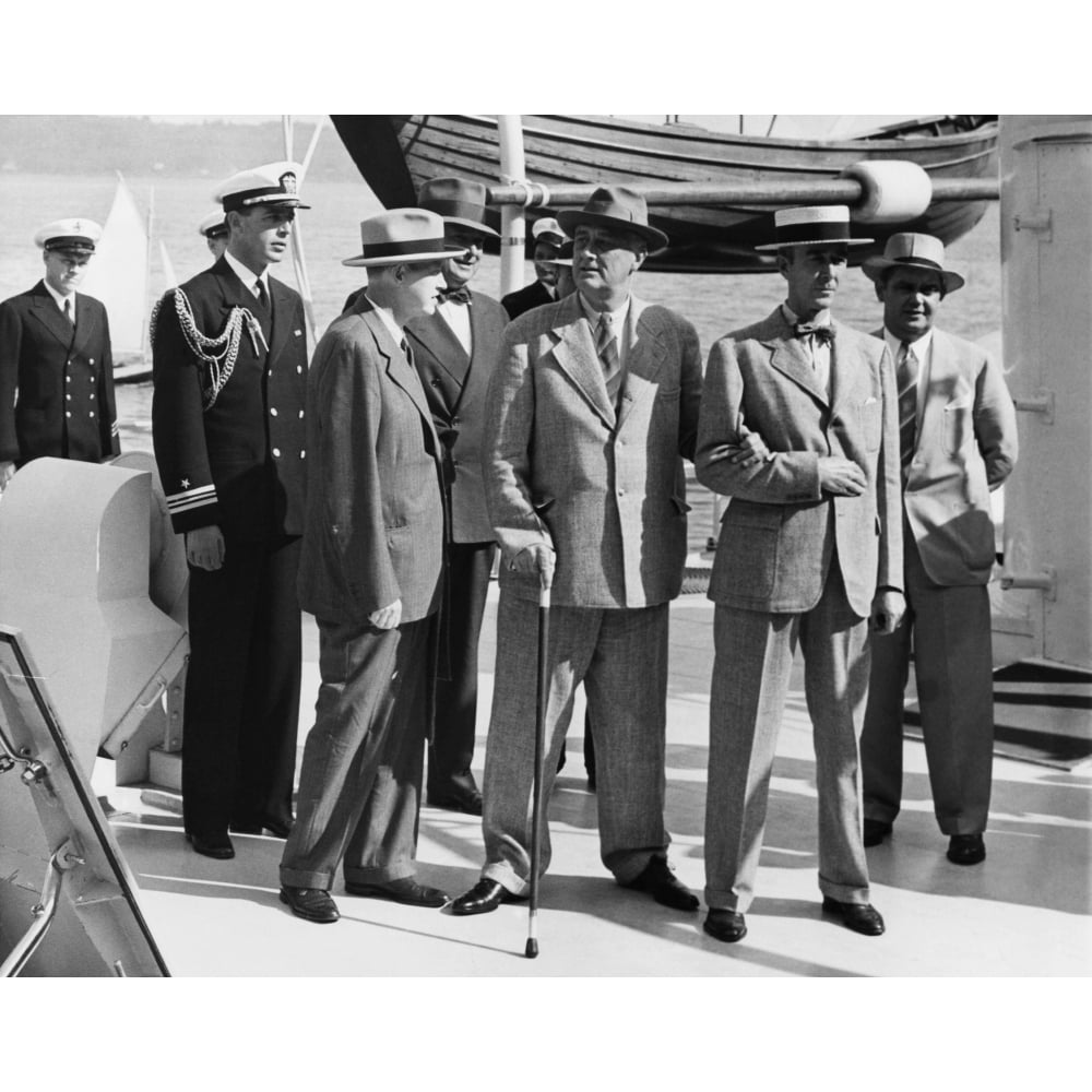 President Franklin D. Roosevelt History Poster Print - Walmart.com