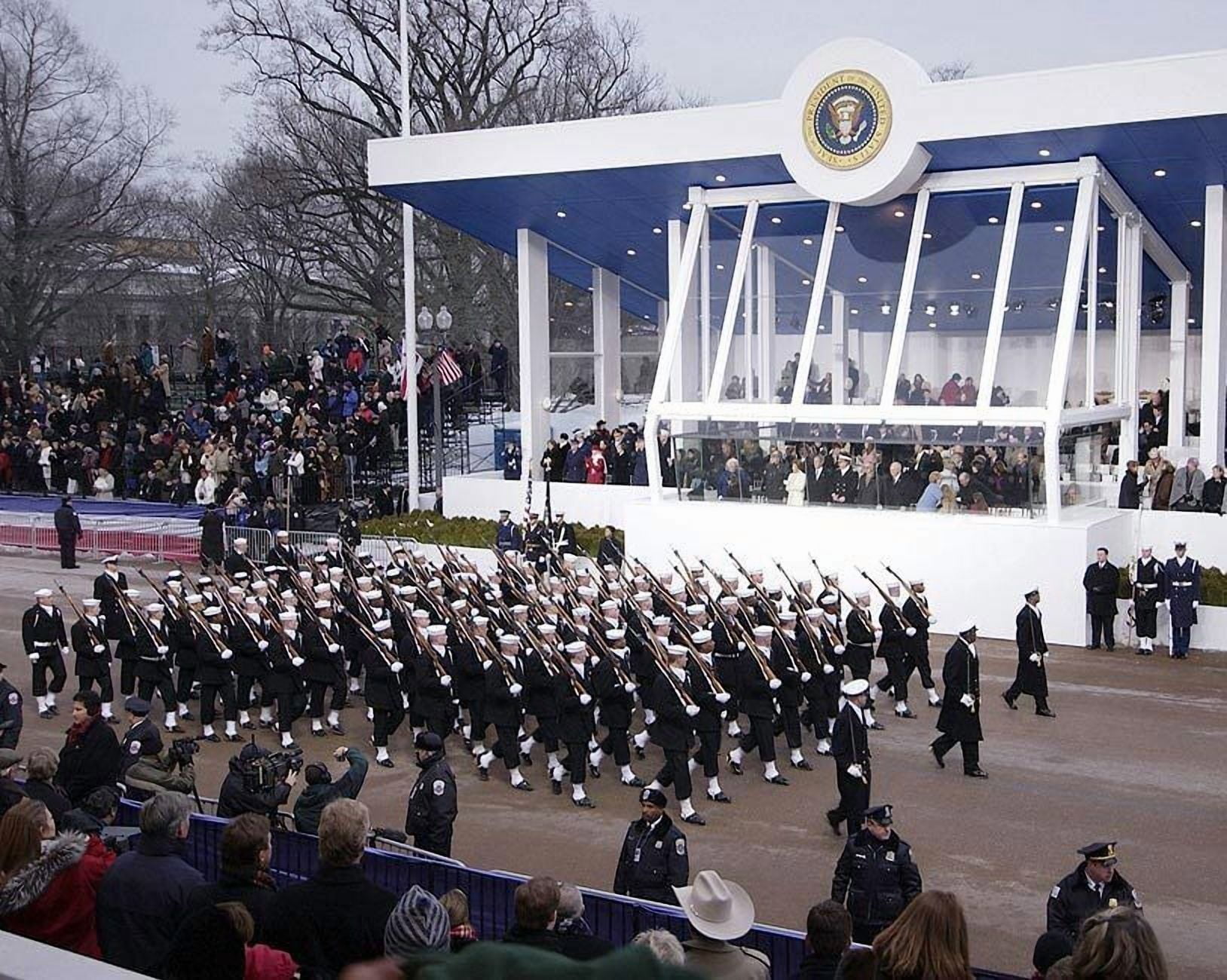 President George W. Bush Inaugural Parade - 20x30 Inch Glossy Laminated ...