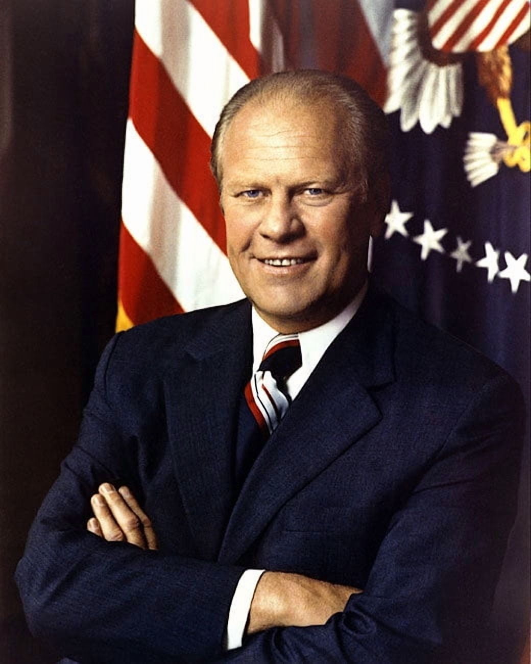 President Gerald Ford Official Portrait 1947 - Style A - 24x36 Inch ...