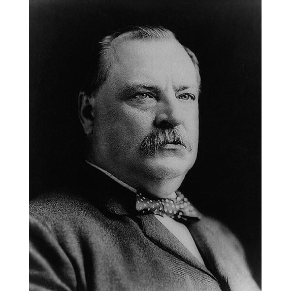 President Grover Cleveland Portrait - Style A - 20x30 Inch Glossy ...