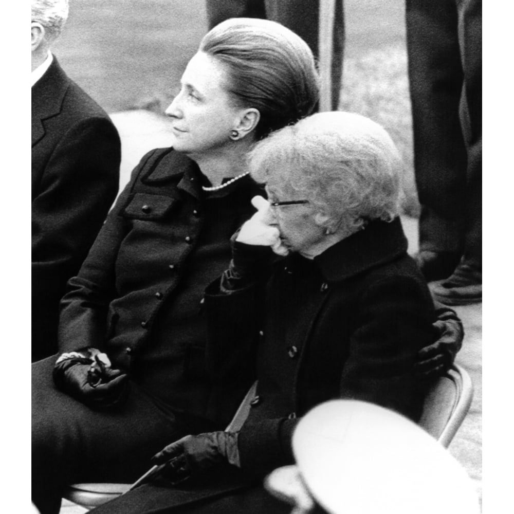 President Harry Truman'S Funeral. Bess Truman With Her Daughter ...