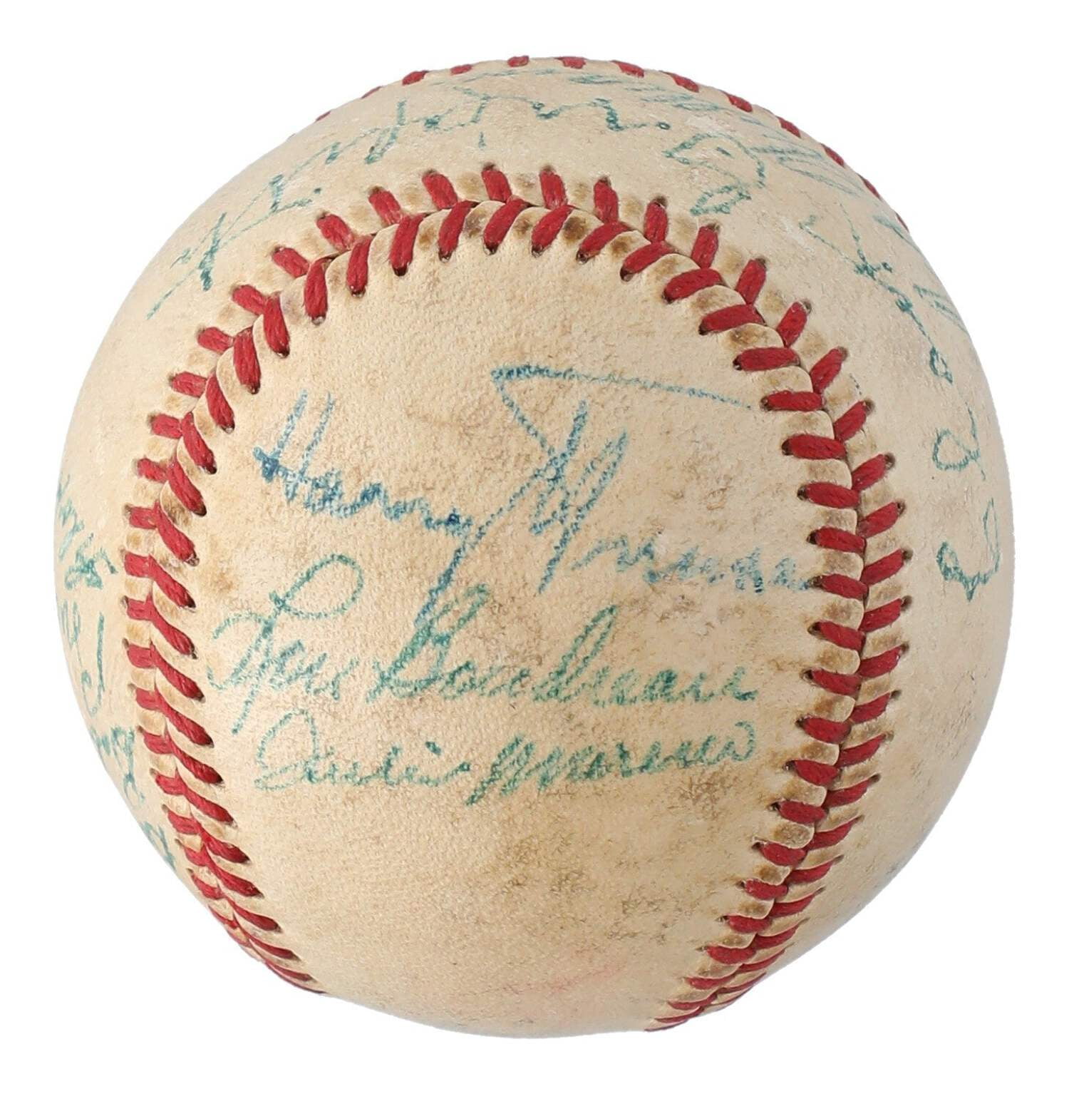 President Harry Truman Signed American League Baseball With Ted Williams PSA DNA - Walmart.com