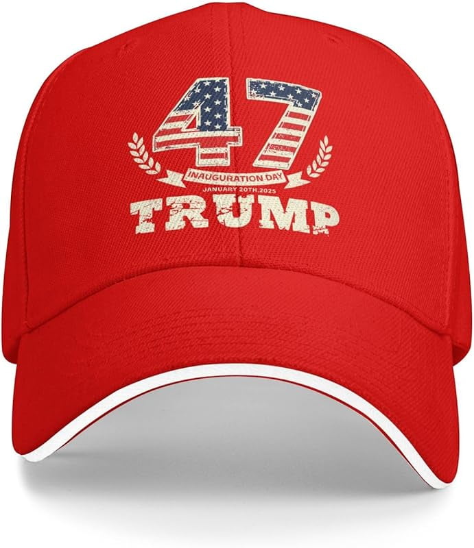 President Inauguration Day 2025 47th Hat Baseball Cap - Walmart.com
