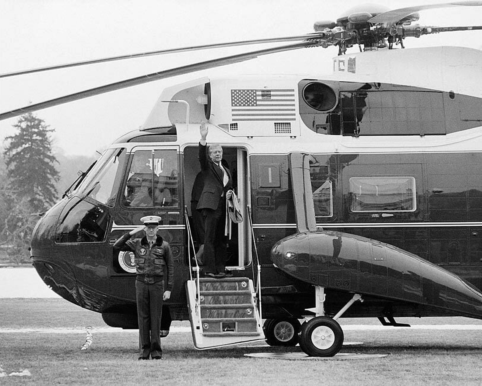 President Jimmy Carter Camp David 1981 - 24x36 Inch Glossy Laminated ...