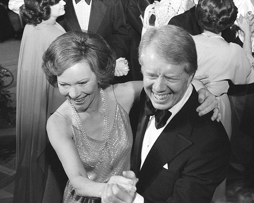 President Jimmy Carter & First Lady White House - 20x30 Inch Laminated ...