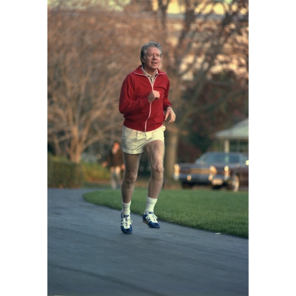 President Jimmy Carter Jogging. Nov. 20 1978. History (18 x 24 ...