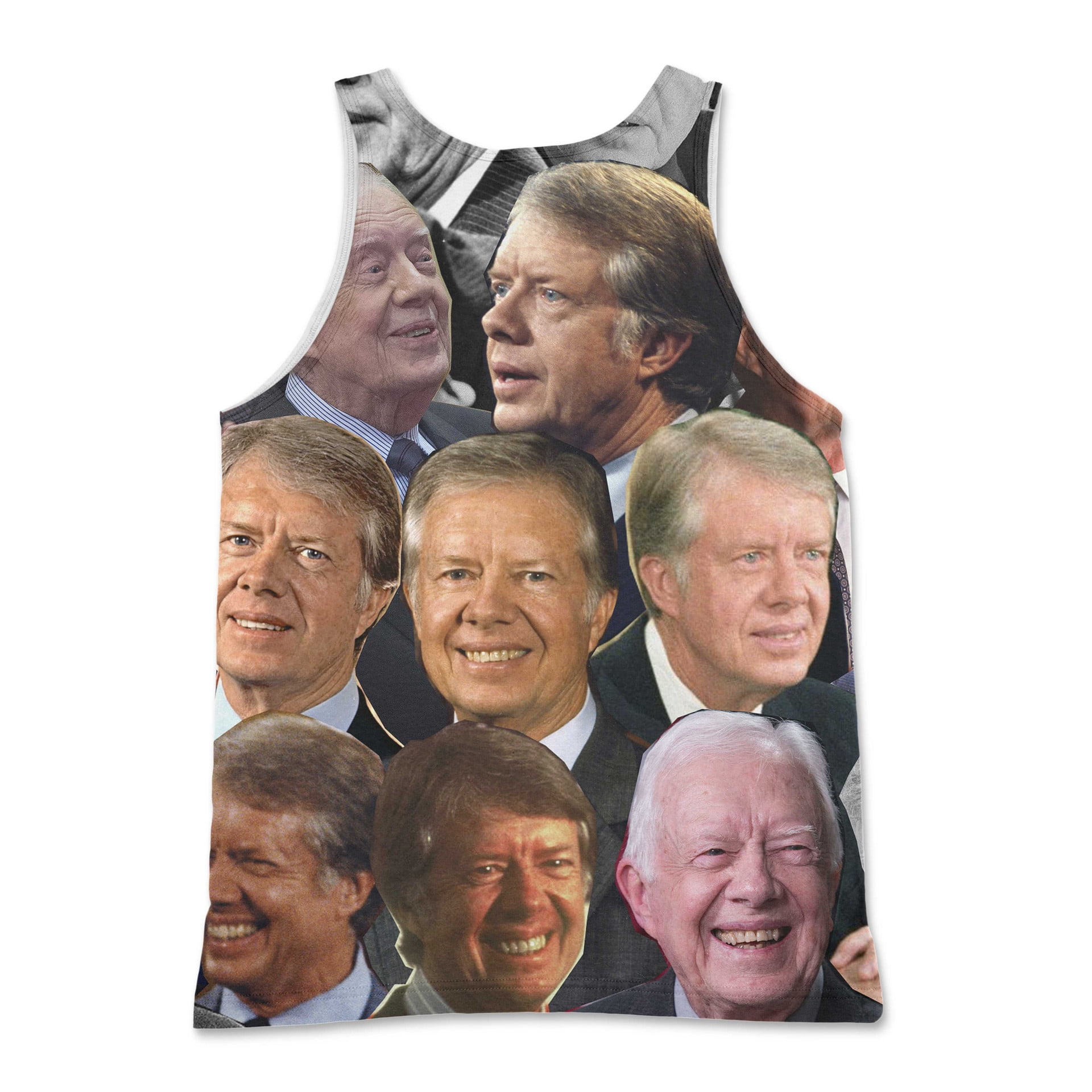 President Jimmy Carter Photo Collage Tank Top - Walmart.com