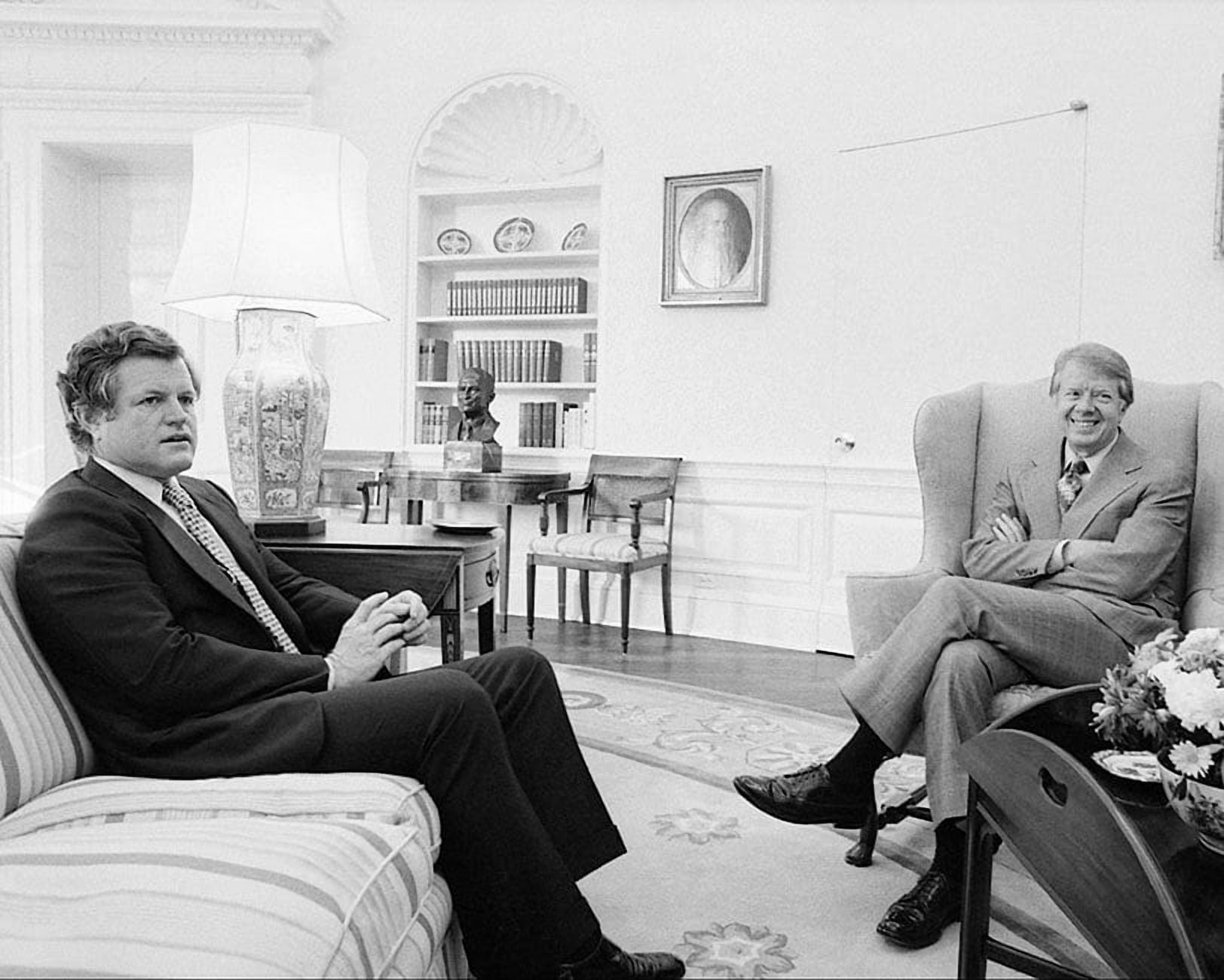 President Jimmy Carter and Senator Ted Kennedy - Style A - 24x36 Inch ...