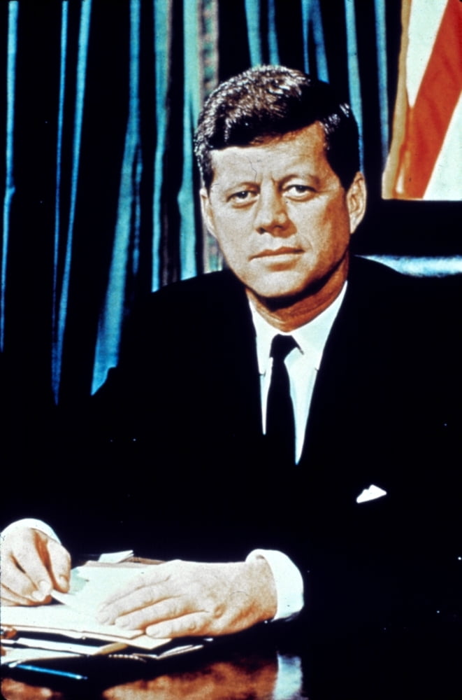 President John F. Kennedy History (24 x 36) - Walmart.com