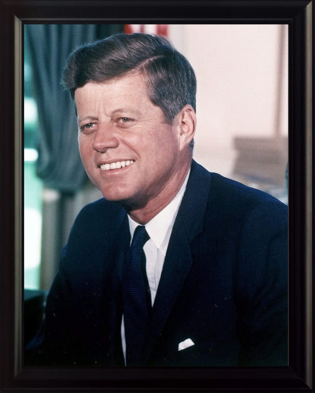 President John F. Kennedy (JFK), 8x10 Framed Photo - Walmart.com