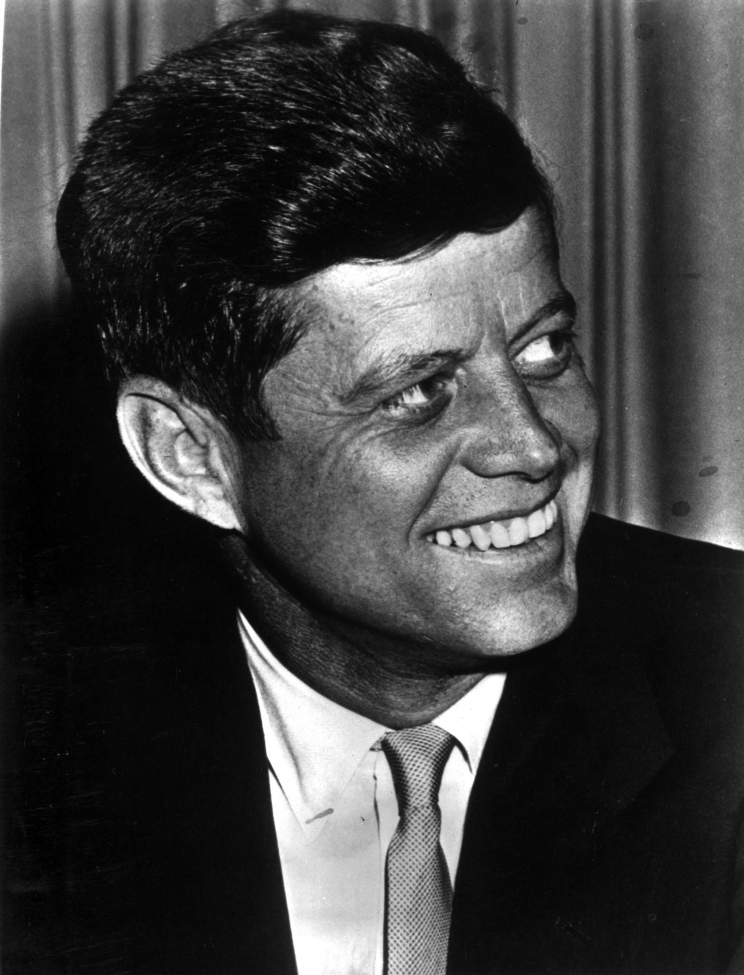 President John F Kennedy smiling Photo Print (24 x 30) - Walmart.com
