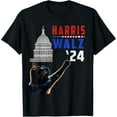 President Kamala Harris Cat Ladies Haris Waltz 2024 Election T Shirt