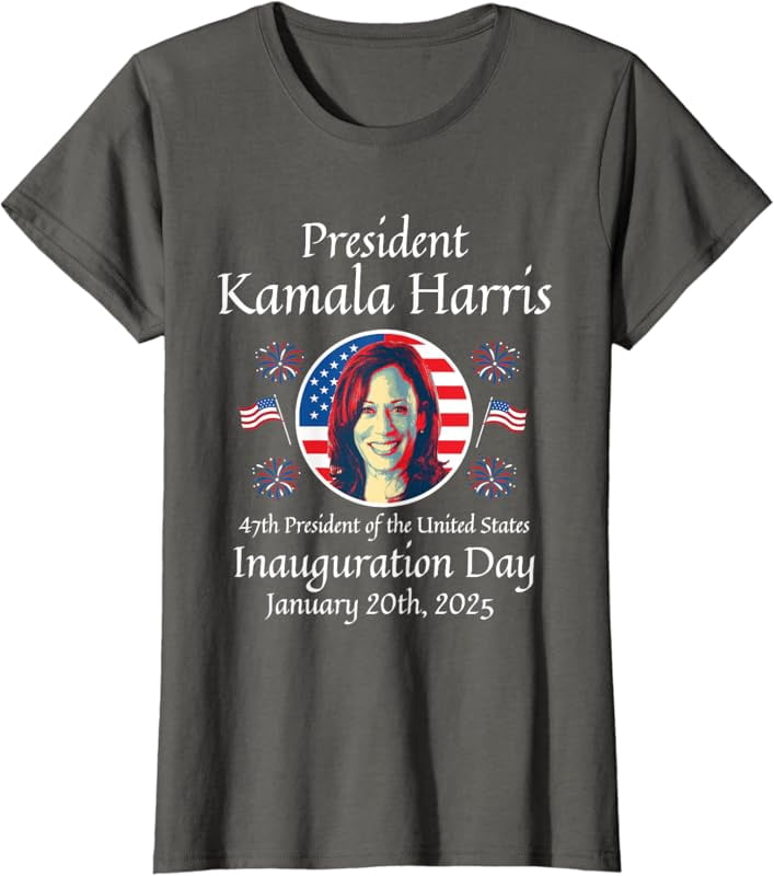 President Kamala Harris Inauguration 2025 Memorabilia T-Shirt - Walmart.com