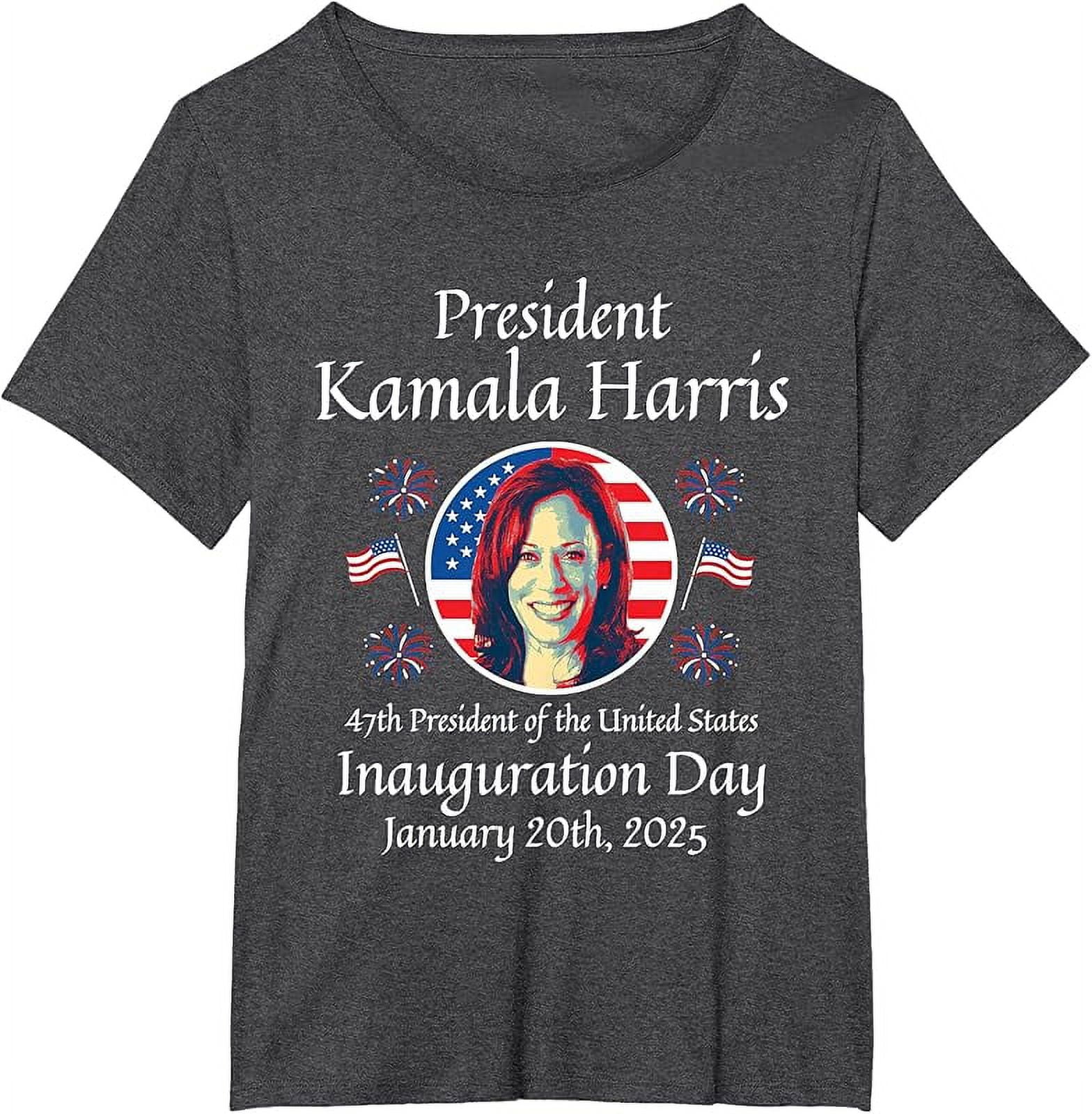 President Kamala Harris Inauguration 2025 Memorabilia T-Shirt - Walmart.com
