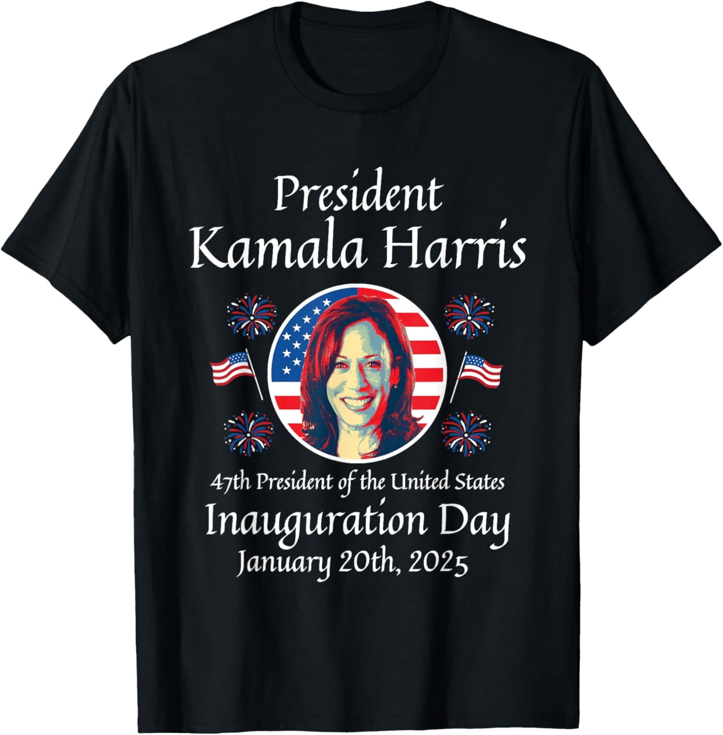 President Kamala Harris Inauguration 2025 Memorabilia T-Shirt - Walmart.com