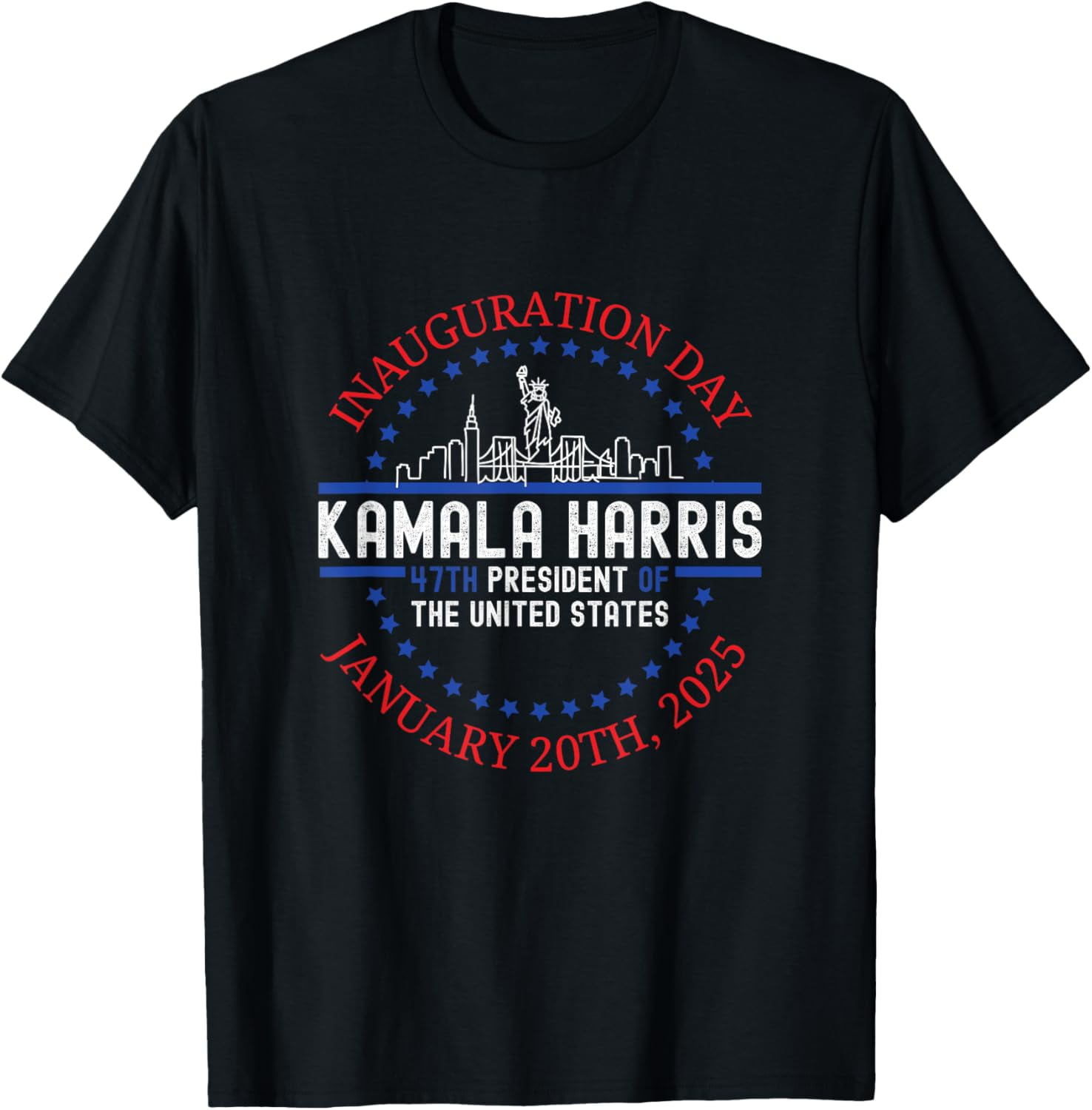 President Kamala Harris Inauguration 2025 Memorabilia T-Shirt - Walmart.com